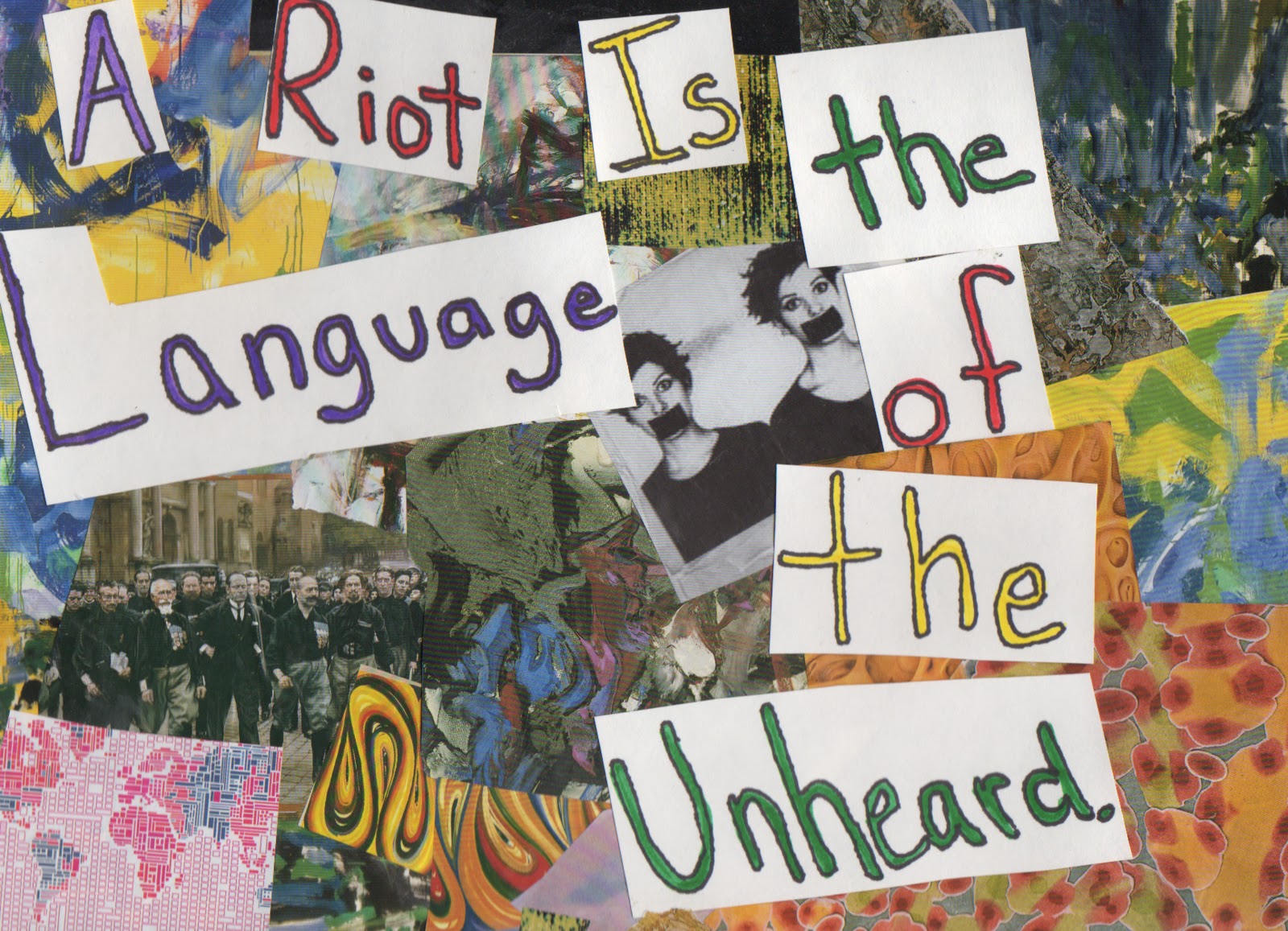 Mrs. Richardson's Art Page: Social Justice Collage