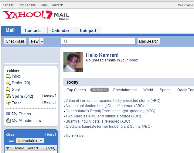 How to Switch Back to Older Version of Yahoo Mail ~ TrixKing | How To Blogger