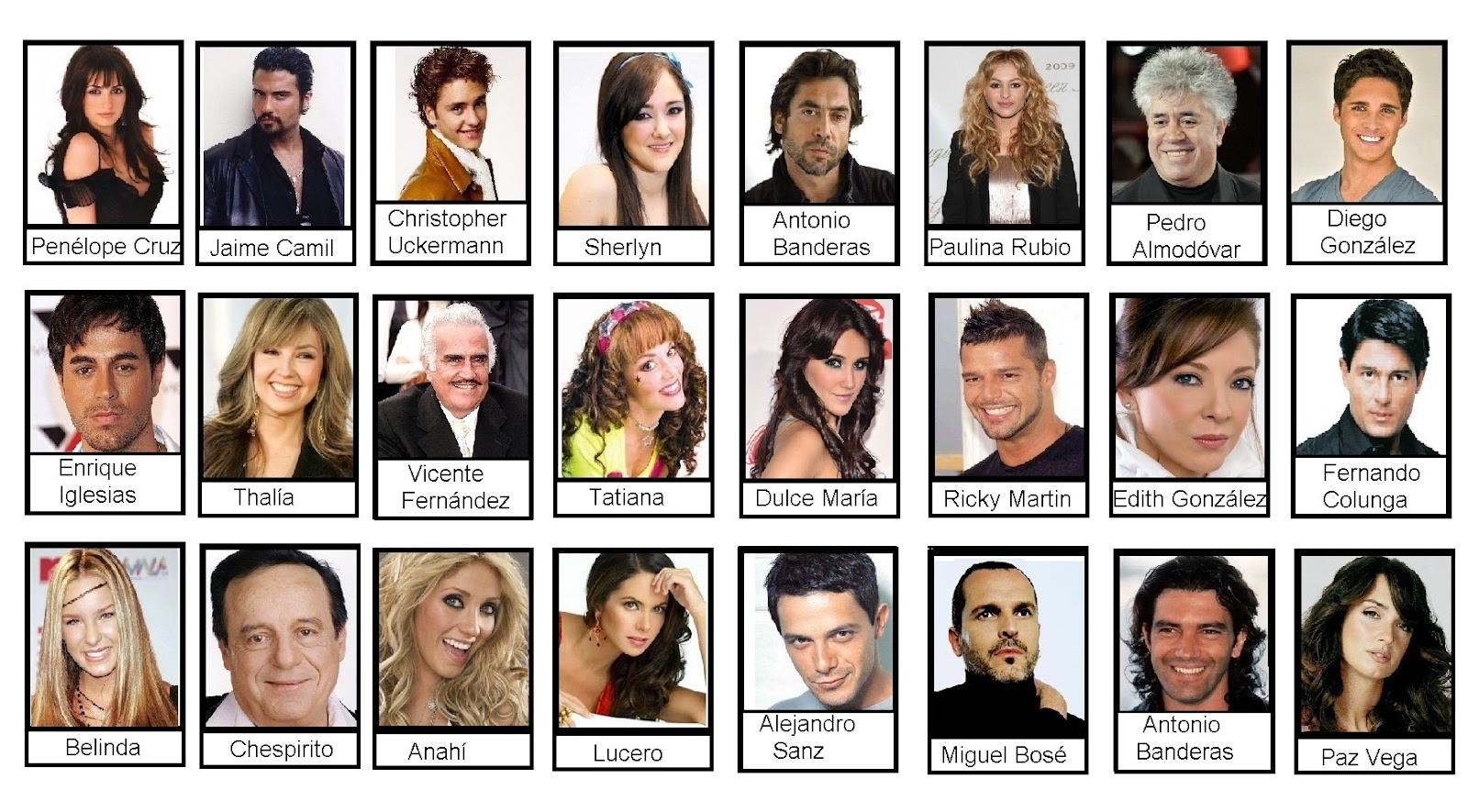 ¡Aquí Hablamos!: ¿Quién es quién?