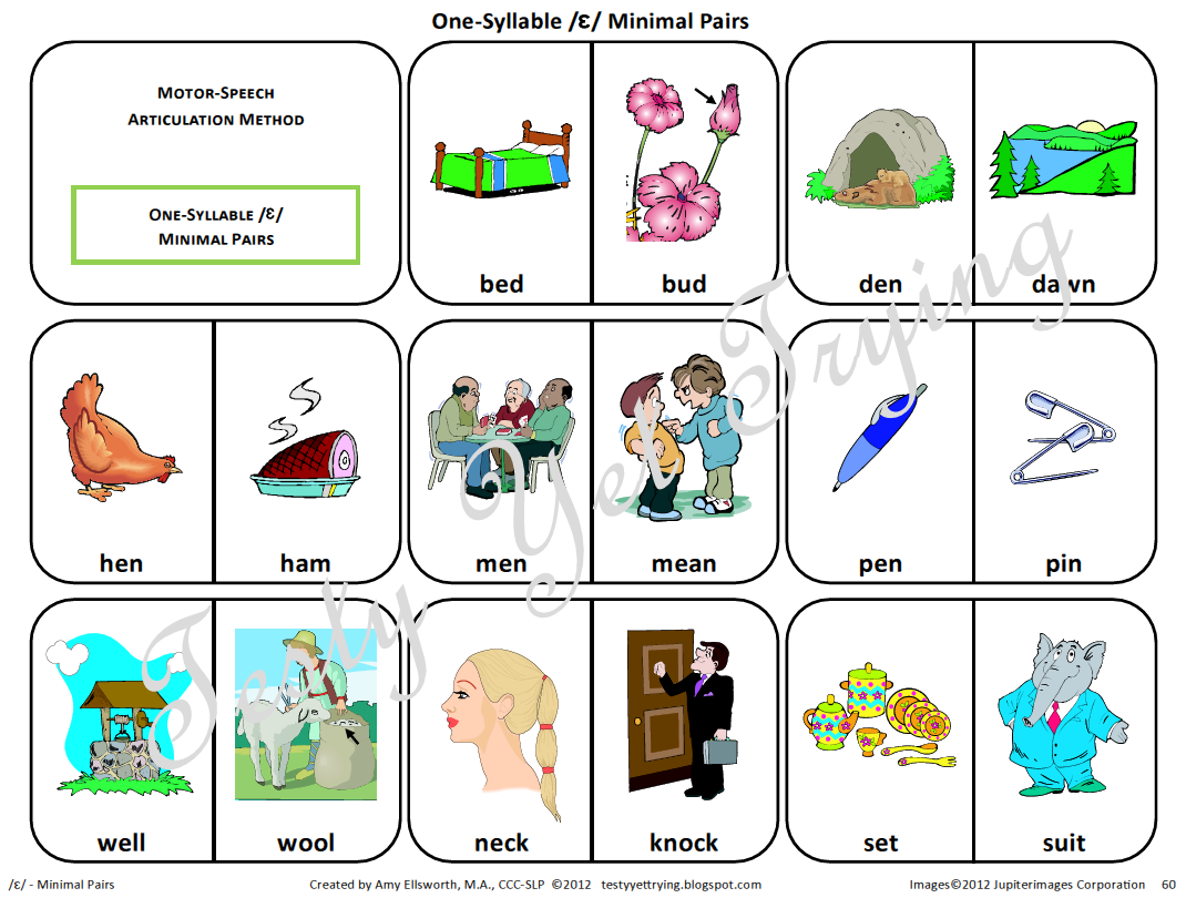 Testy yet trying: Speech Therapy Kit: Simple Vowels Card Sets and Resources