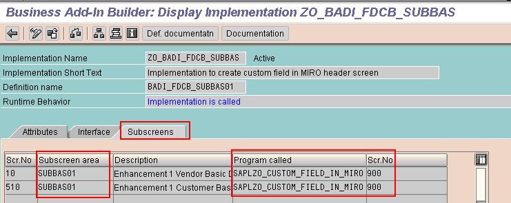 Add Custom Fields in Standard MIRO Header Screen Through BADI - [Download DOCX]