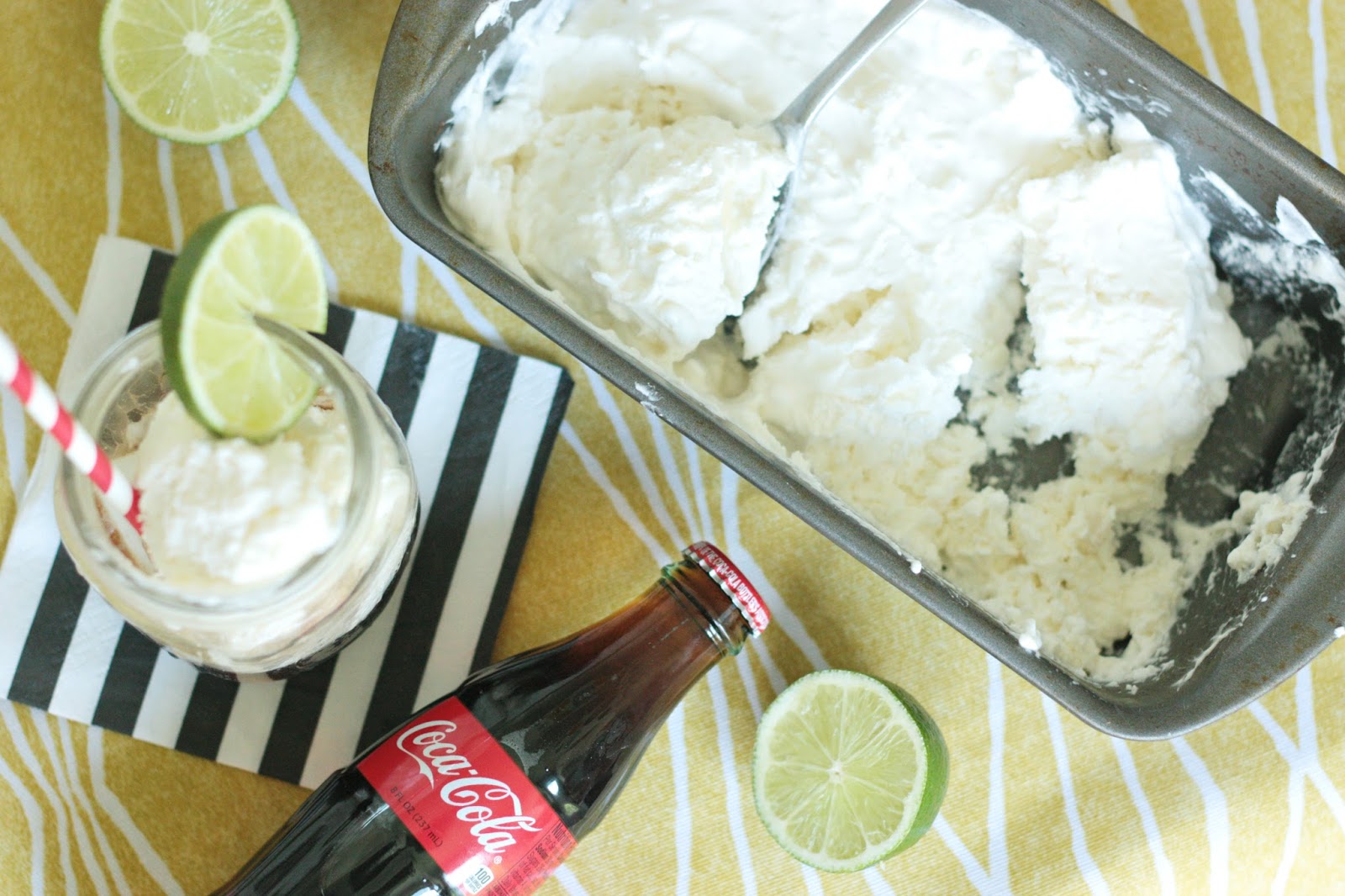 Dirty Coke Floats w/ easy Coconut Ice Cream | The Pretty Life Girls