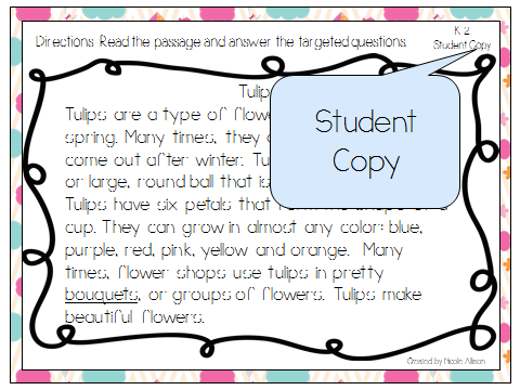 Nonfiction Texts Targeting Multiple Goals-Spring Summer Edition {with a ...