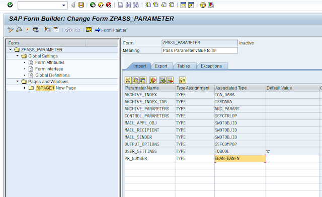 SAP SAMPLE: Passing Parameter to SAP Smartforms Part I SAP SAMPLE: Passing Parameter to SAP Smartforms Part I