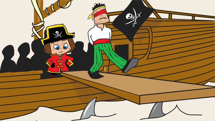 Teacher Walk The Plank Math Game