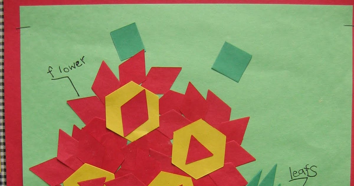 first things first: Pattern Block Plants