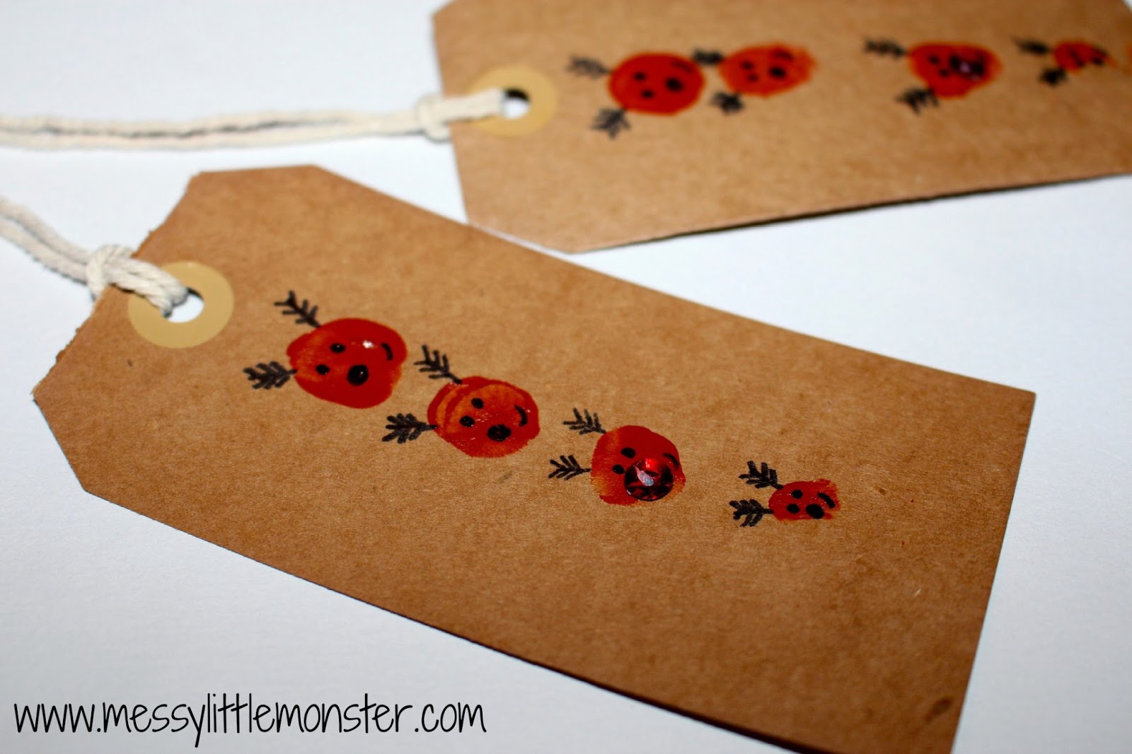 Reindeer Fingerprint Gift Tags Messy Little Monster reindeer-fingerprint-gift-tags-messy-little-monster