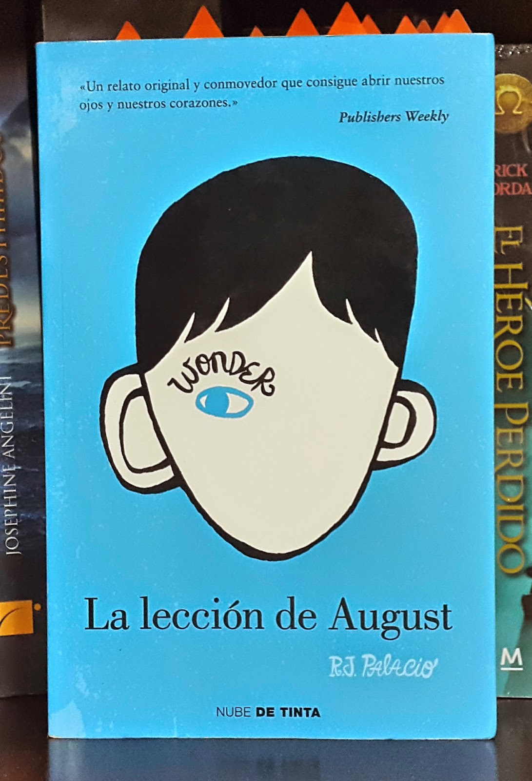 Rincón de lectura: La lección de August - R. J. Palacio