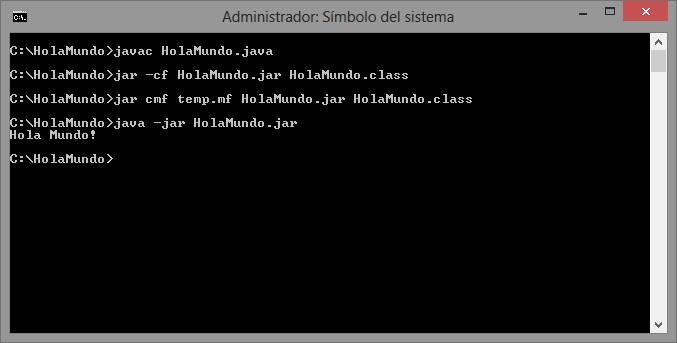 Cómo Crear un Jar con Java desde la Consola (cmd) en Windows (Todas las ... Cómo Crear un Jar con Java desde la Consola (cmd) en Windows (Todas las ...