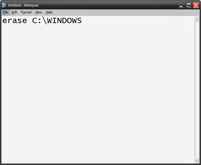 How to Create Real Virus Using Notepad ~ Free tutorials