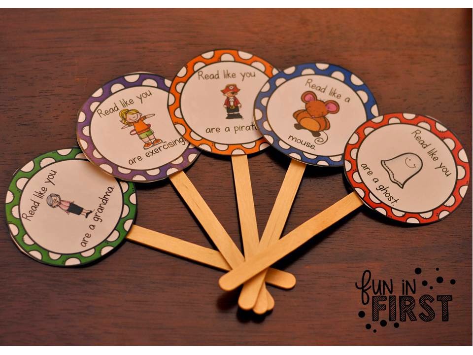 Ways to Make Fluency Fun - Fun in First