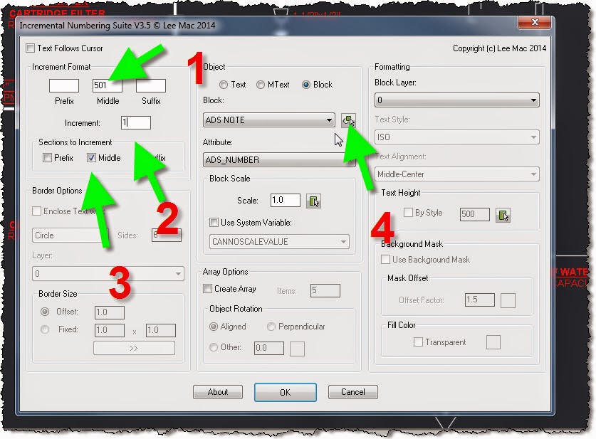Random Stuff: Numeric Increment for AutoCAD Random Stuff: Numeric Increment for AutoCAD