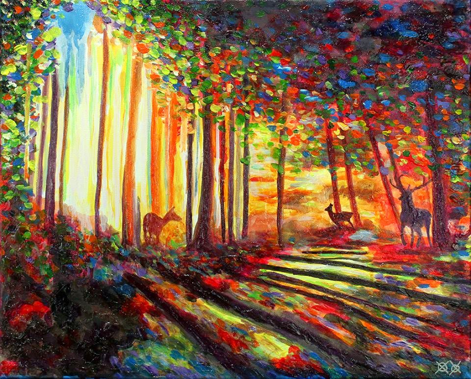 John Bramblitt, 1971 | Palette Knife painting from a blind artist | Tutt'Art@ | Pittura ...