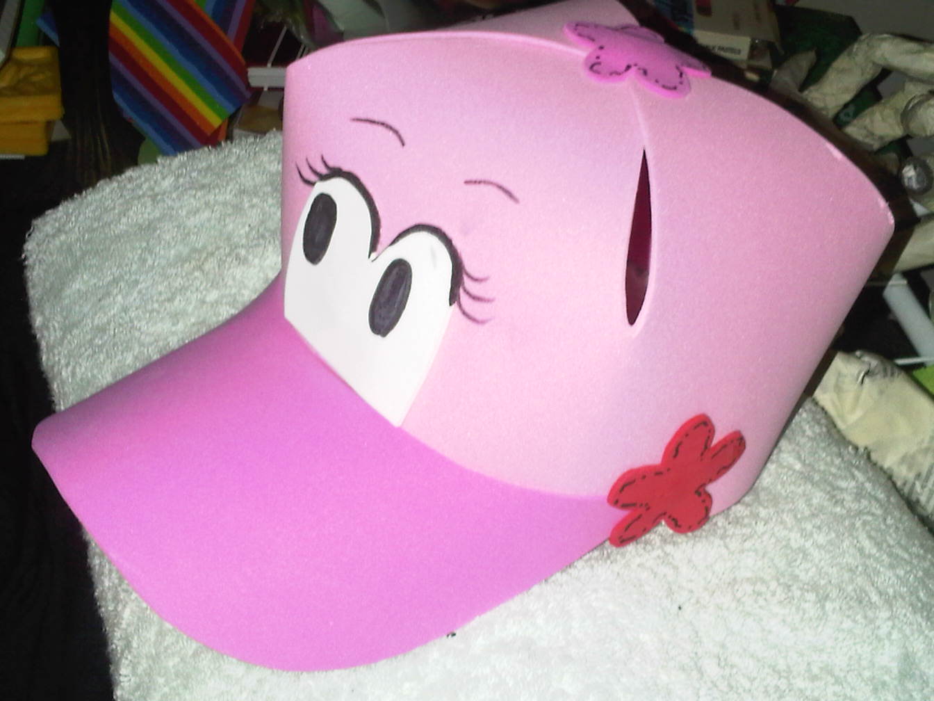 Gorra de foami - Imagui