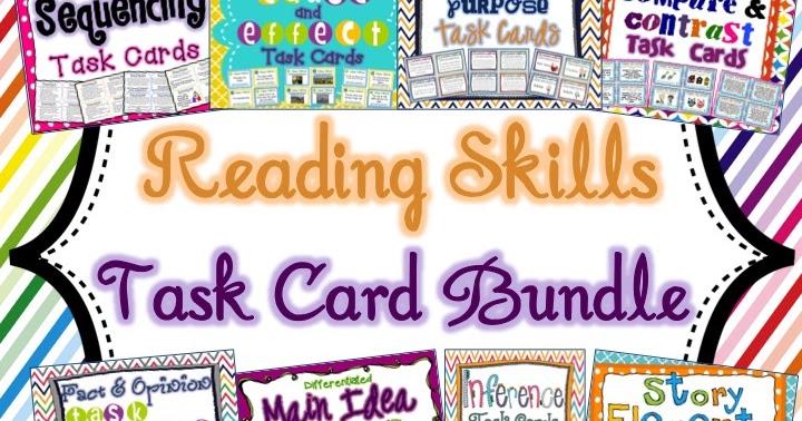 Task Card Corner: Literacy Task Cards