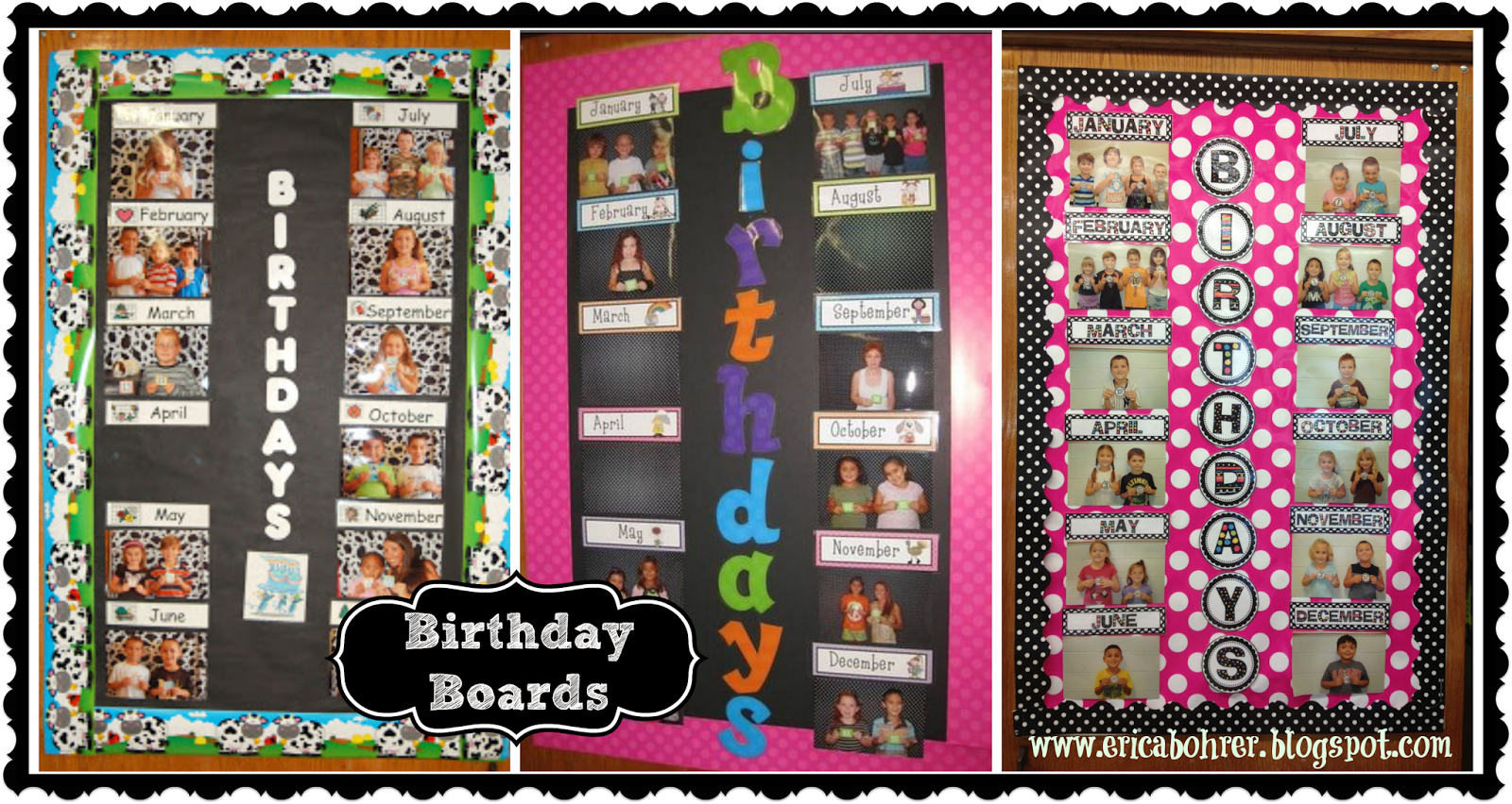 My Ever Evolving Birthday Board