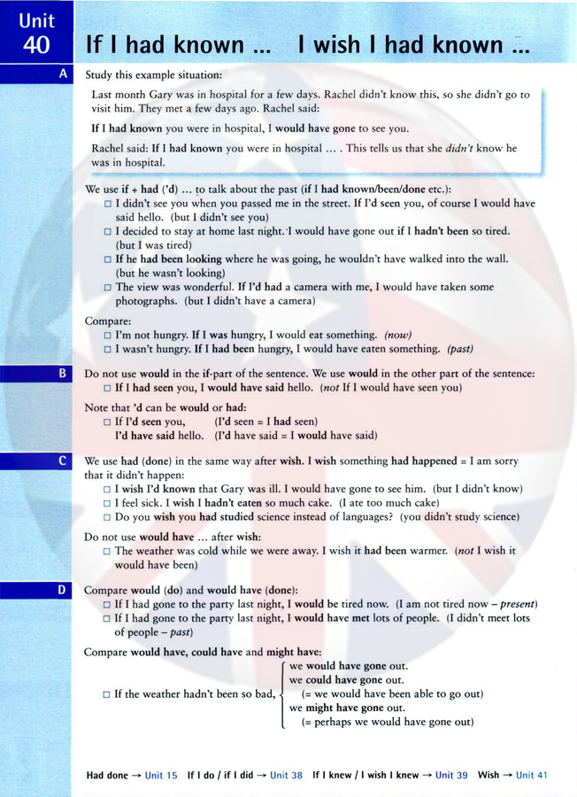 40 If I Had Known I Wish I Had Known Learn English 40-if-i-had-known-i-wish-i-had-known-learn-english