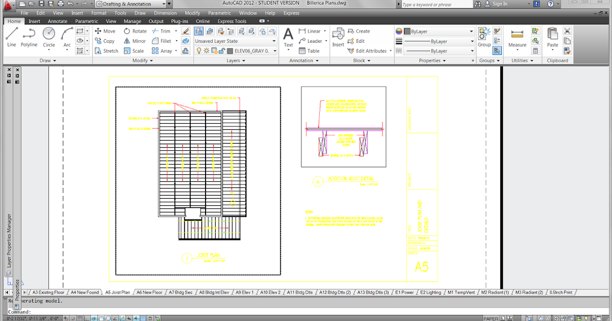 The Architectural Student AutoCAD Setting Up Paperspace With Plot the-architectural-student-autocad-setting-up-paperspace-with-plot