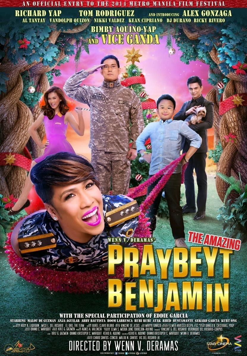 My Movie World: The Amazing Praybeyt Benjamin Poster- Metro Manila Film Festival 2014 Official Entry