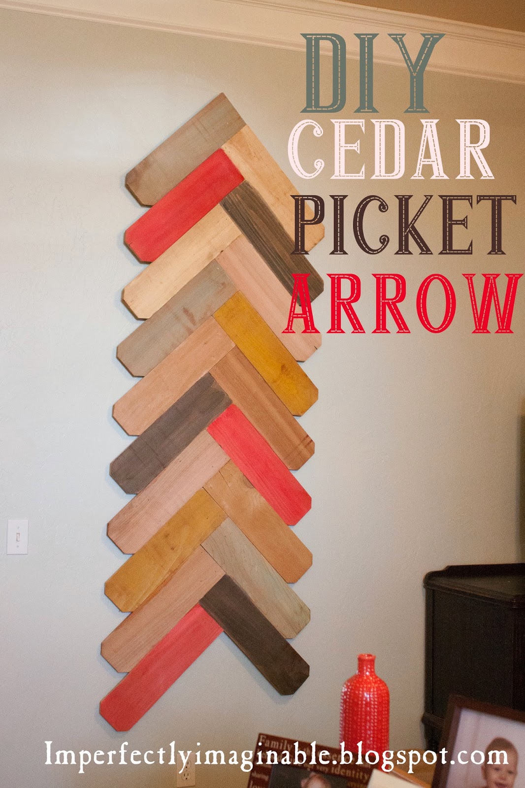 Imperfectly Imaginable Large Herringbone Cedar Board Arrow DIY imperfectly-imaginable-large-herringbone-cedar-board-arrow-diy