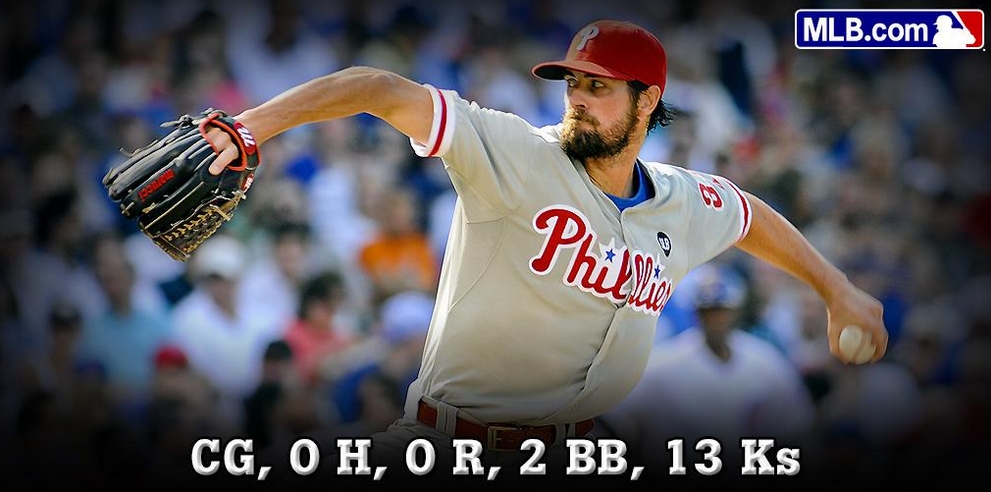 [PHI] 콜 하멜스, 13삼진 노히트-노런.swf : MLBPARK