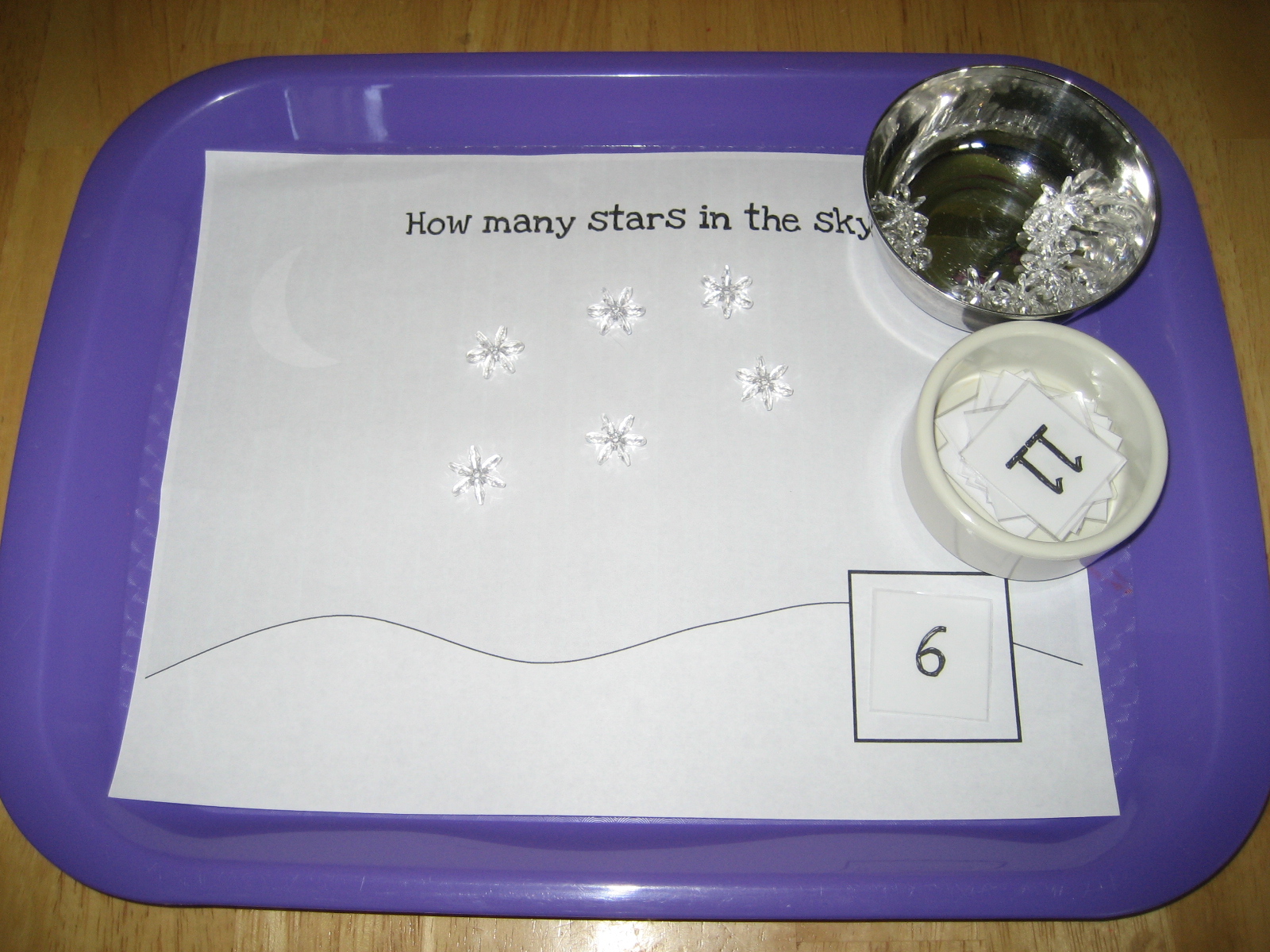 The Preschool Experiment: Tot Trays: Goodnight Moon