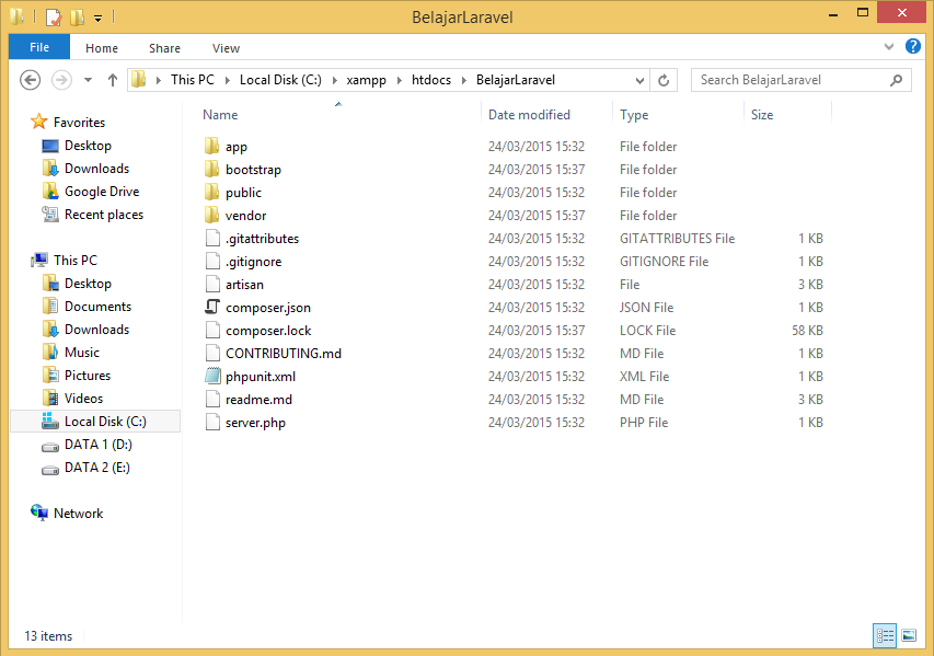 Struktur Project pada Laravel | Laravel Tutorial Part 2 - Catatan Kuliah Ilmu Komputer
