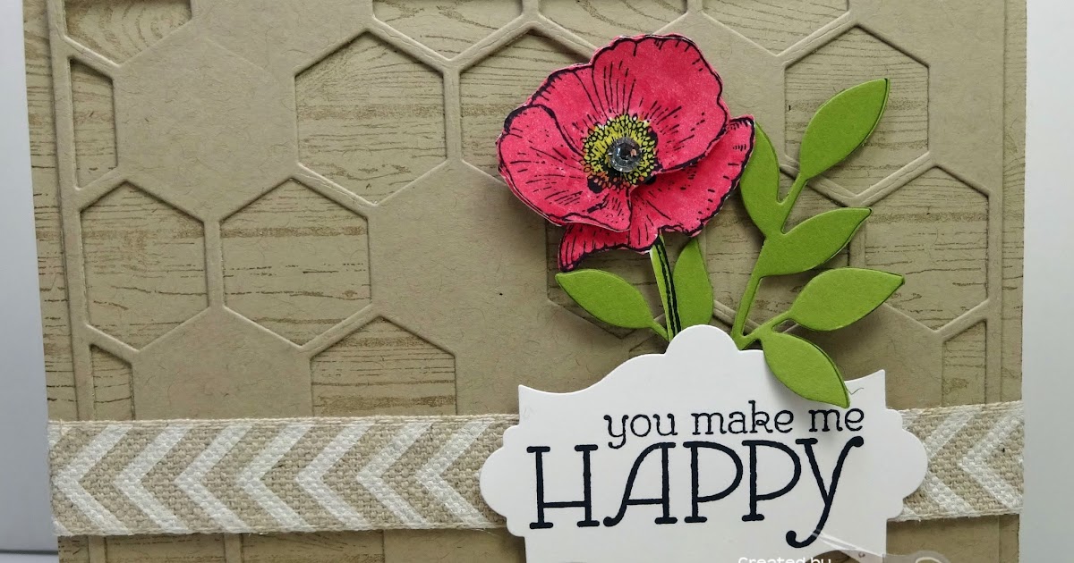 Inking Idaho: Hexagon Hive Thinlits Die