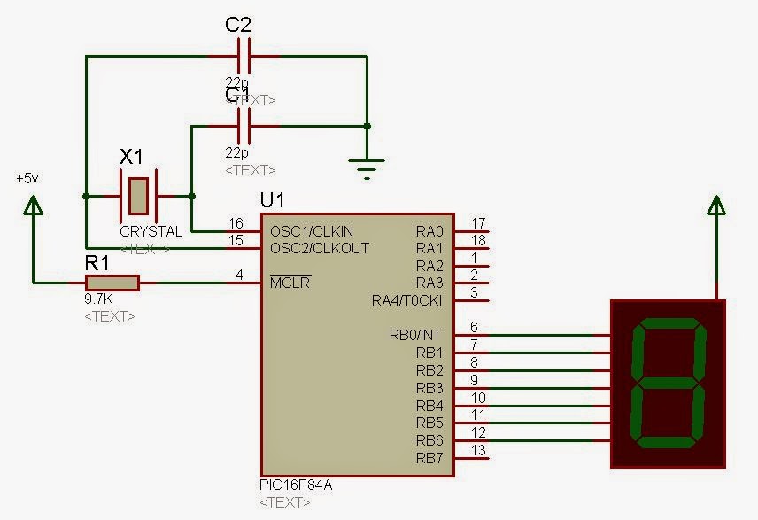 Secreto Disfraces Retirado pic16f84a display 7 segmentos Fraude valor Queja