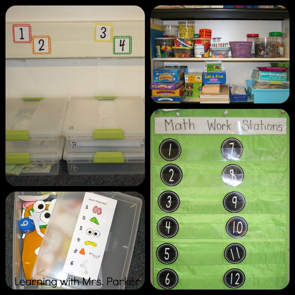 Math Work Stations One Year Later - Learning With Mrs. Parker