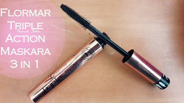 Flormar Triple Action Maskara 3 in 1 - Pamuk Sekeer: Günlük