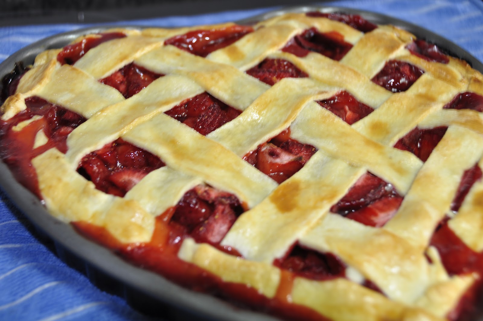 Los Dulces de Oly: Pie de Fresas