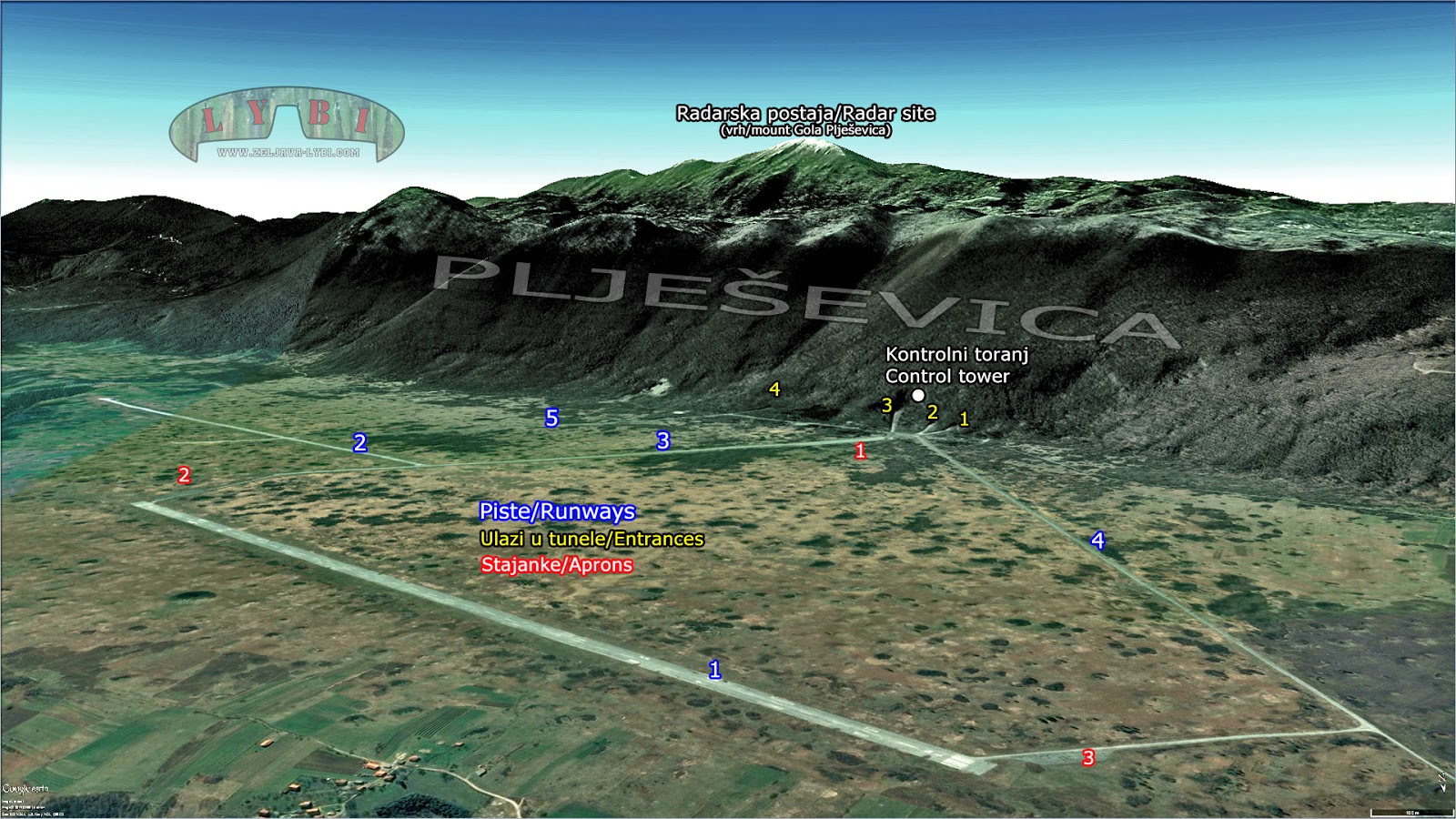 Underground Airbase Željava