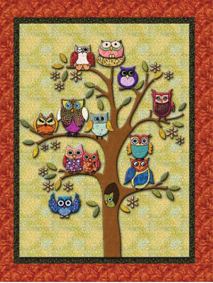 Búhos patchwork patrones - Imagui