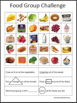 Empowered By THEM: Food Group Challenge
