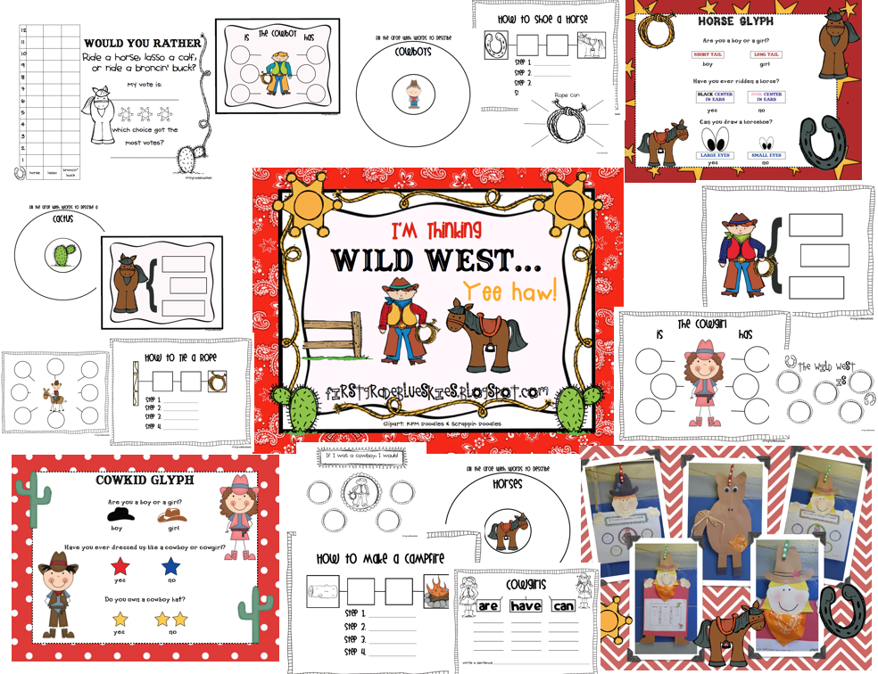 Yee Haw! Freebie : Blue Skies with Jennifer White