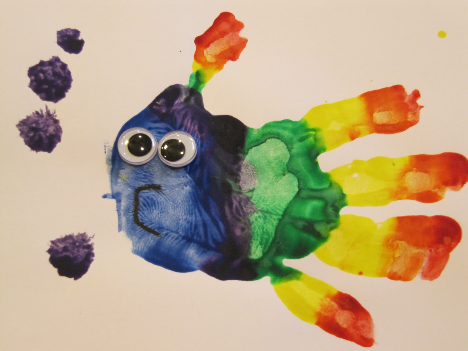 IMG_2355.JPG (1600×1200) | Fish art, Rainbow fish, Art projects