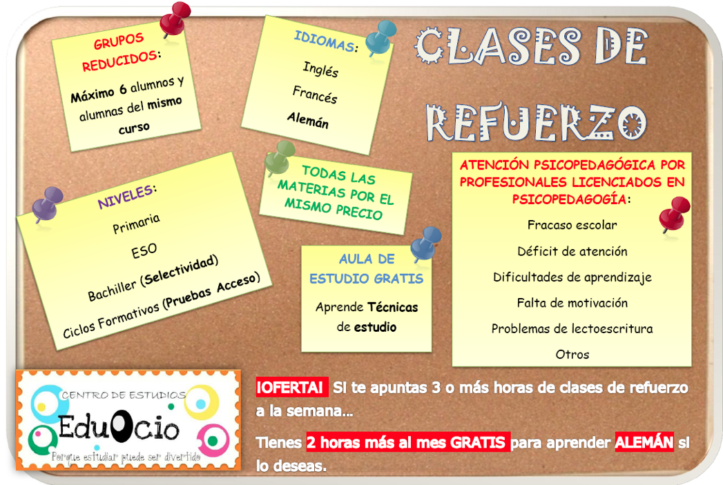 EduOcio (Centro de Estudios en Fuente Palmera): Clases de Refuerzo EduOcio (Centro de Estudios en Fuente Palmera): Clases de Refuerzo