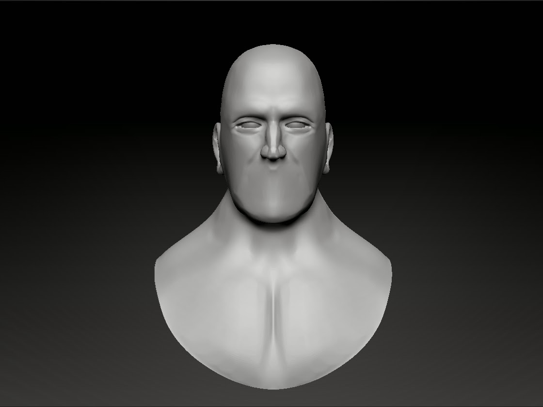 Zbrush Head. — polycount