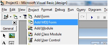 VB6: MDI Form