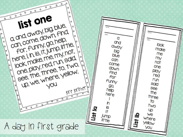 Sight words in an interactive notebook {freebie!!} | A day in first ...