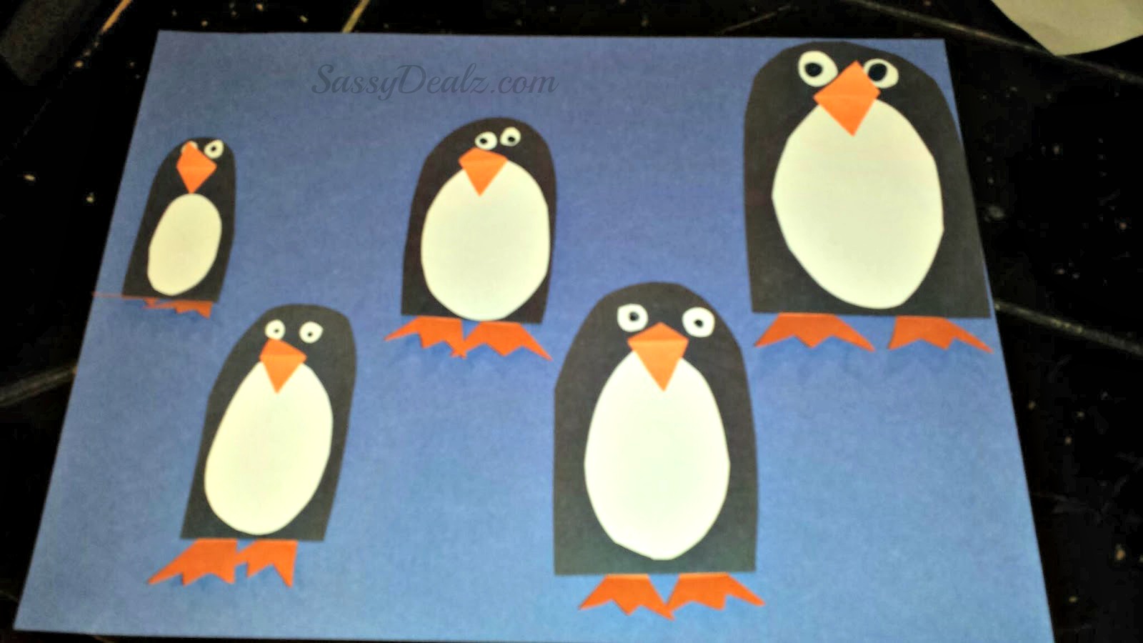 Penguin GoldFish Cracker Counting to 5 Activity & Craft For Kids ...