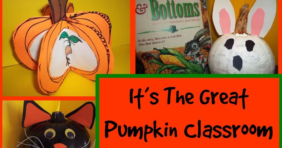 Sweet Tea Classroom: It's The Great Pumpkin Classroom Projects Linky