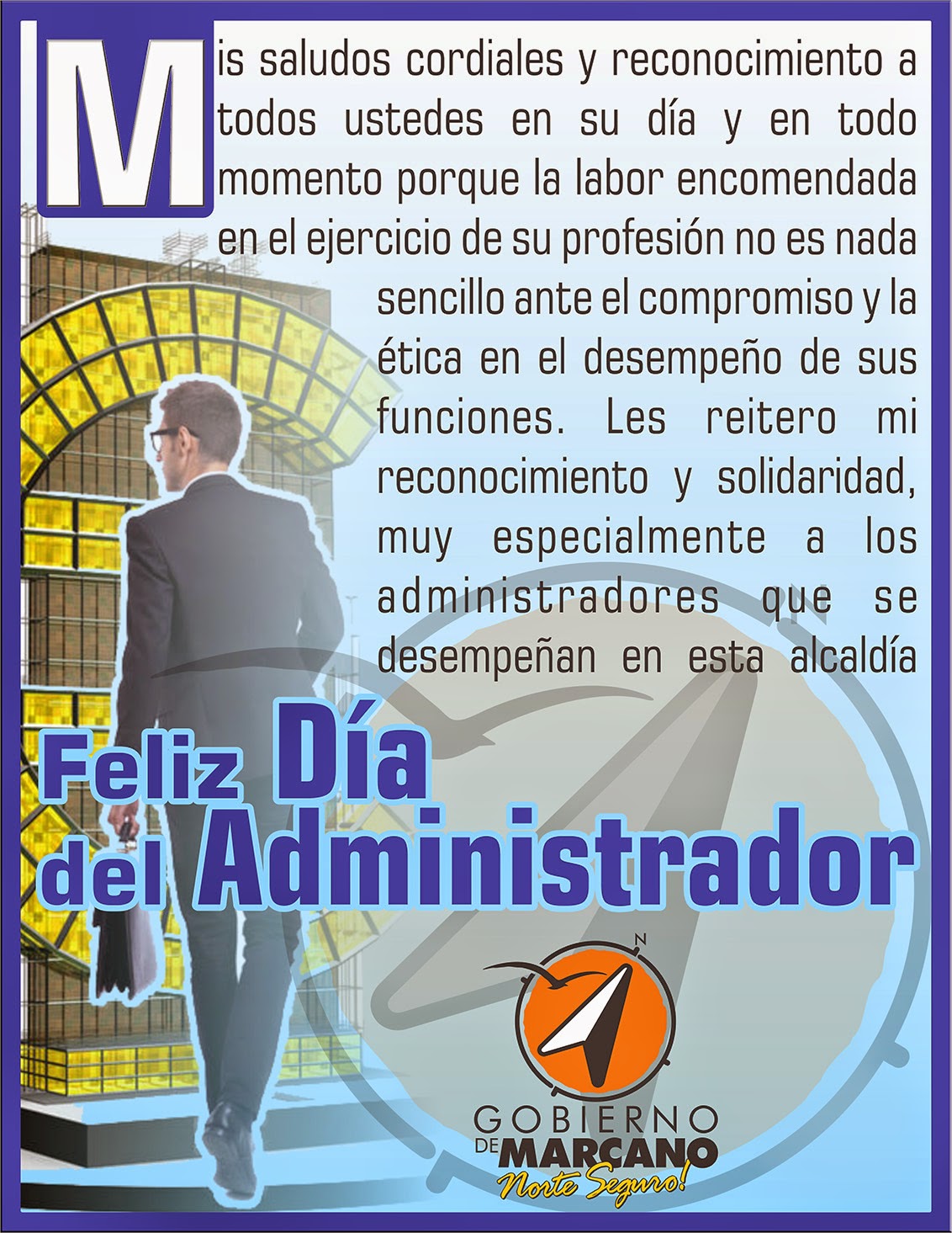 Alcaldía de Marcano: Feliz Día del Administrador Alcaldía de Marcano: Feliz Día del Administrador