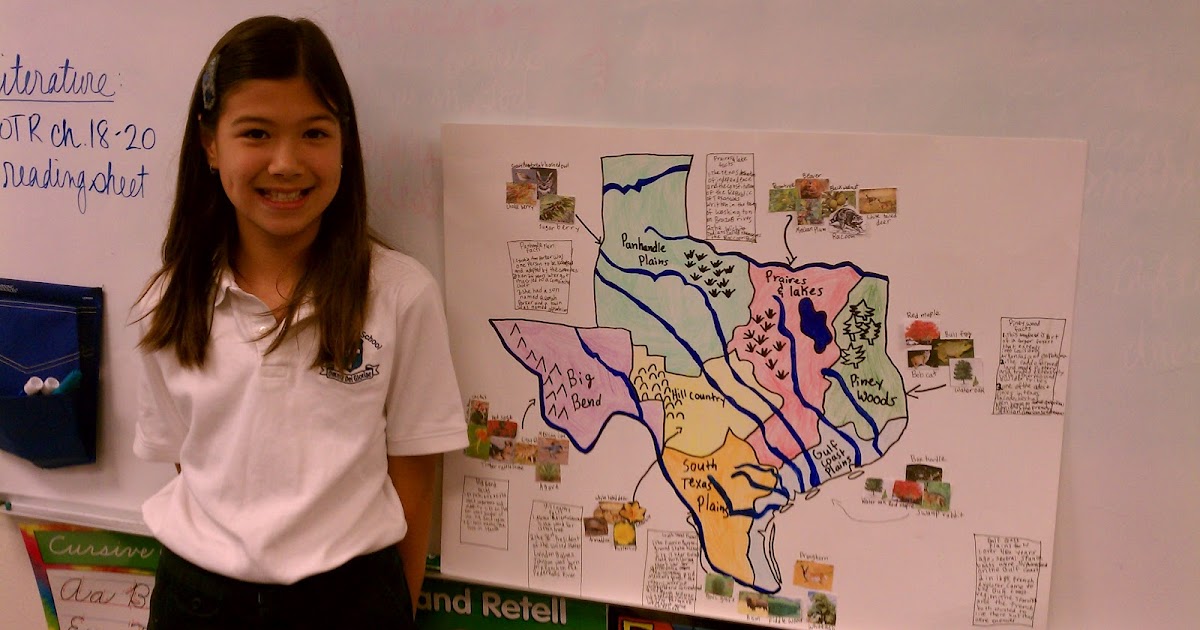CCS Fourth Grade: Texas Regions Project