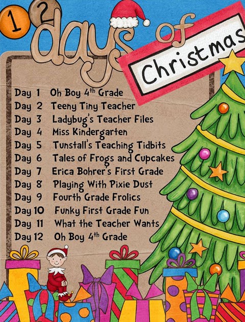 Simply The Classroom 12 Days Of Christmas Party simply-the-classroom-12-days-of-christmas-party