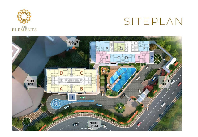 The Element Siteplan - The Element Epicentrum