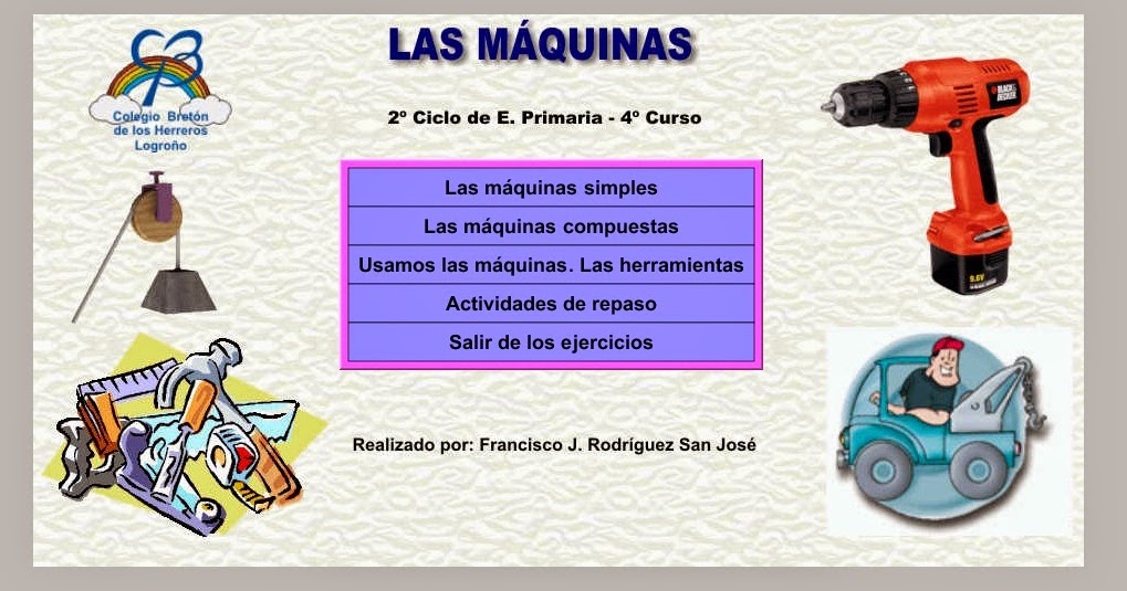 LA MINA .... 4º de PRIMARIA: LAS MÁQUINAS (4)