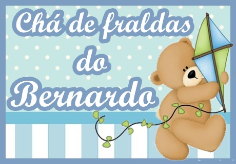 Lembrancinhas: Lembrancinha Chá de Fraldas do Bernardo