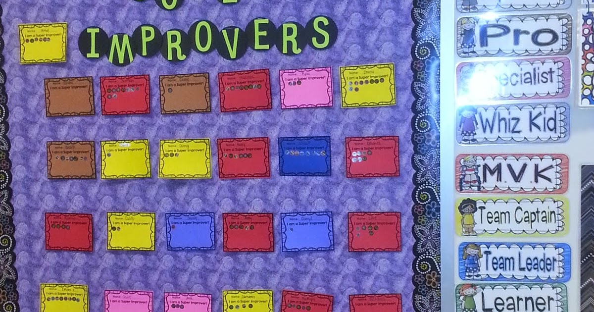 *The Teaching Oasis*: Super Improver Wall {Whole Brain Teaching}